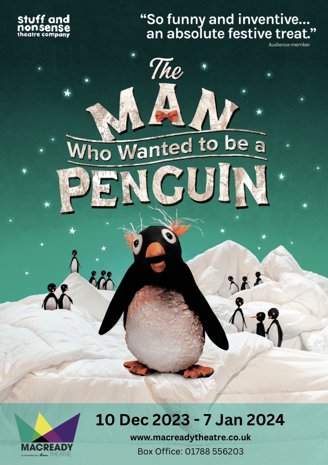 Stuff and Nonsense presents The Man Who Wanted to be a Penguin ...