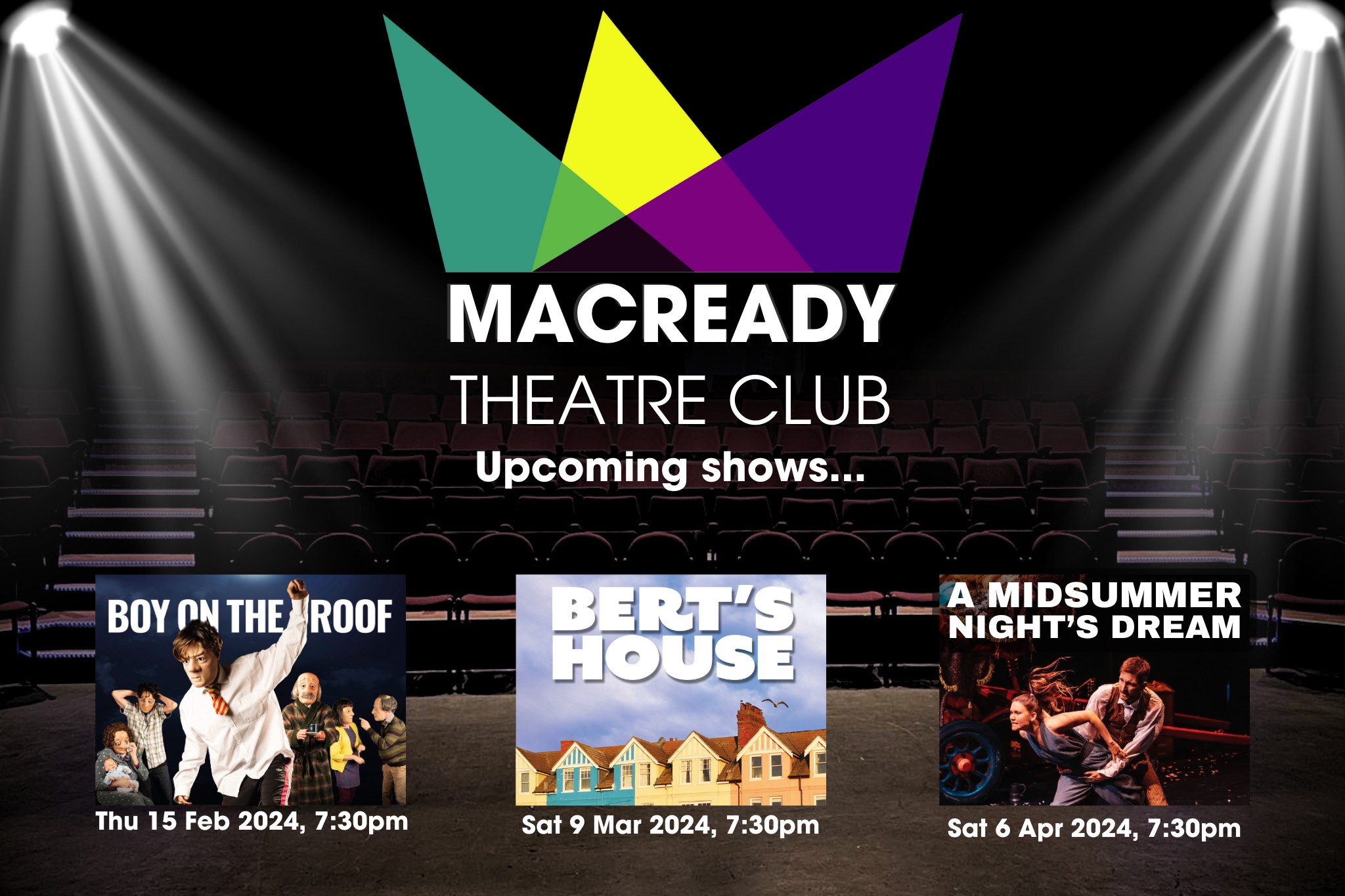 Theatre Club at Macready Theatre – Macready Theatre